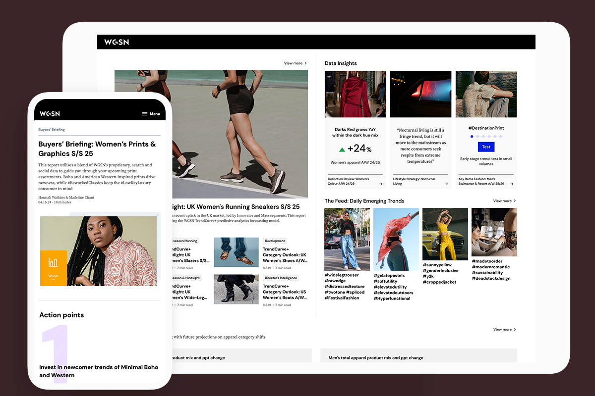 WGSN Launches Fashion Buying: A Dedicated Intelligence And Forecast-led ...
